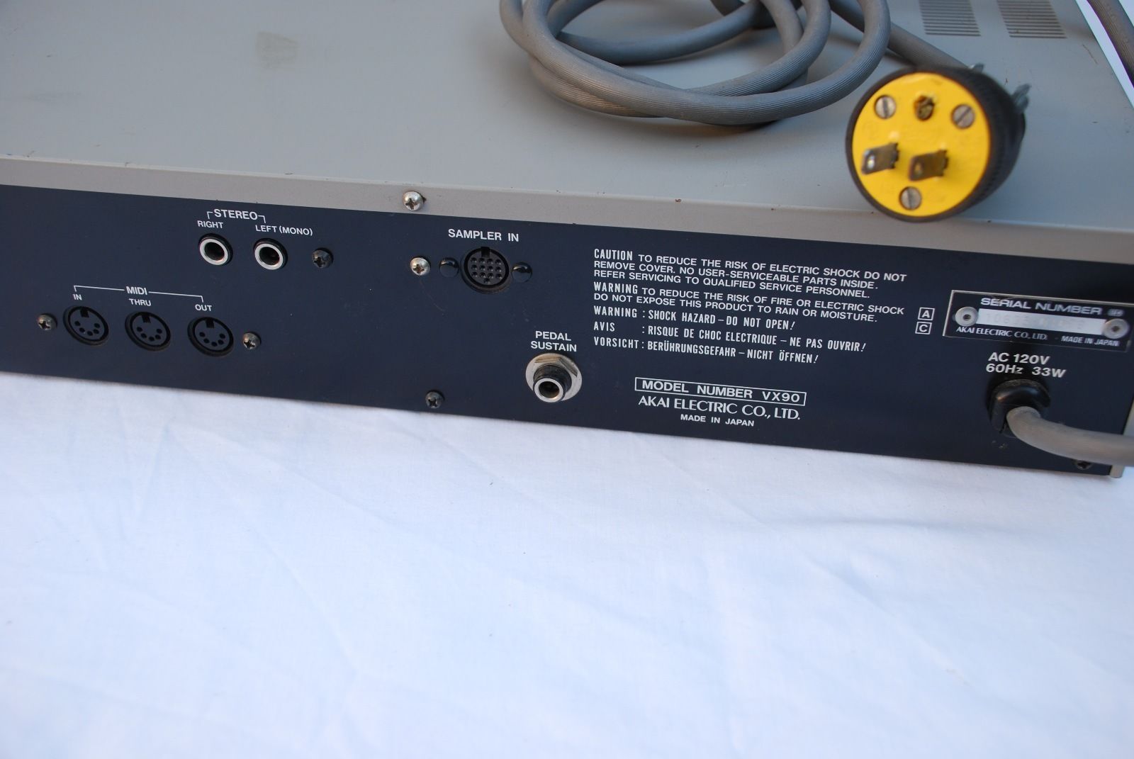 MATRIXSYNTH: Akai VX90 with Original Box