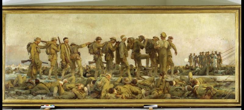 Trench Art: Turning Swords into Ploughshares: Painting of the week ...