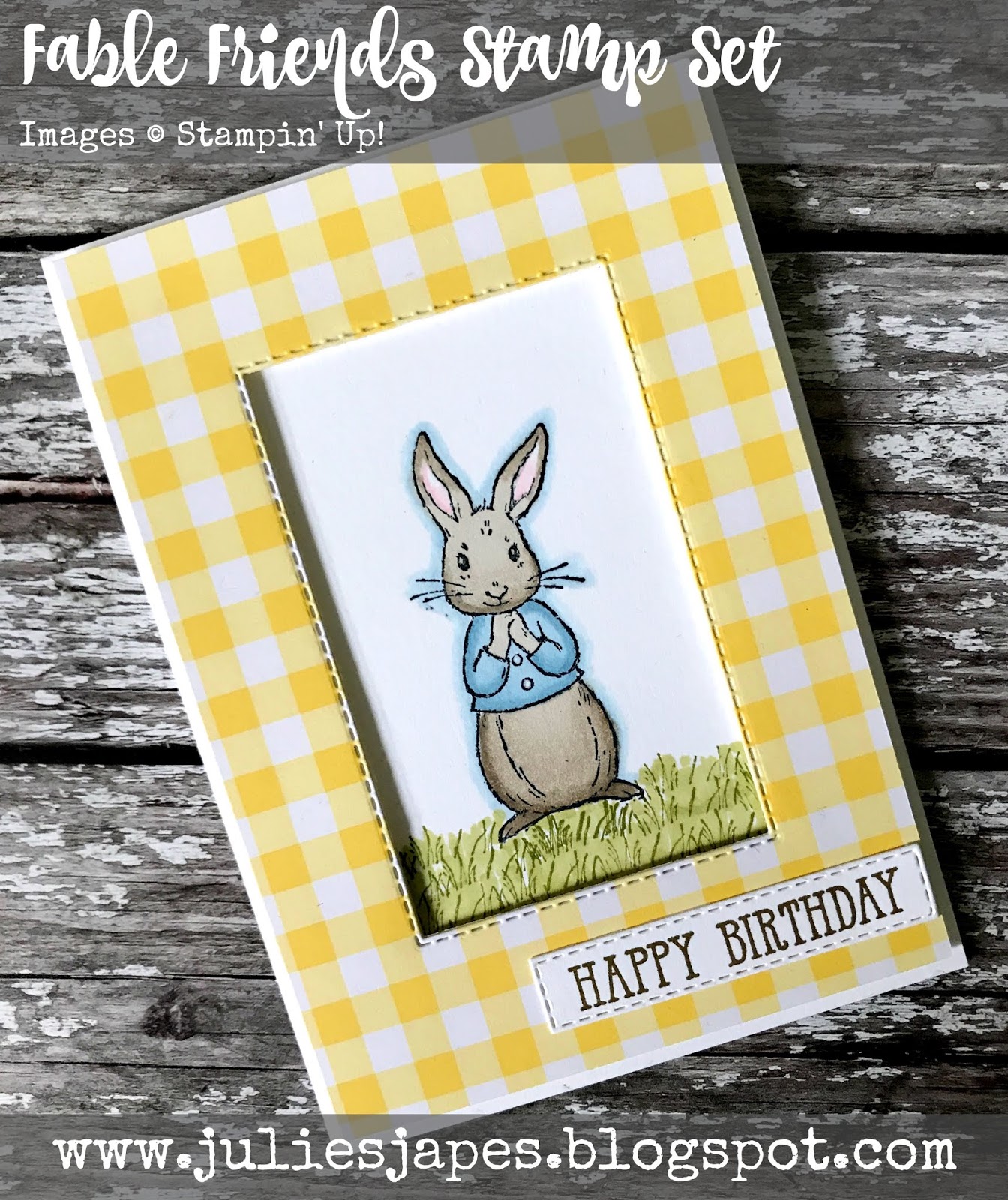 Fable Friends Frame Card - The Paper Haven