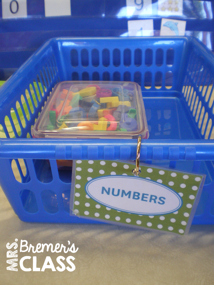 Math Centers for Kindergarten | Mrs. Bremer's Class