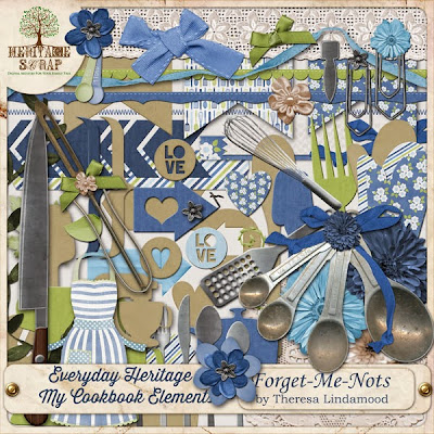 Forget Me Nots Design: NEW: Everyday Heritage - My Cook Book