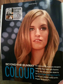 Subways and Runways: Instyle Magazine, John Frieda Ads