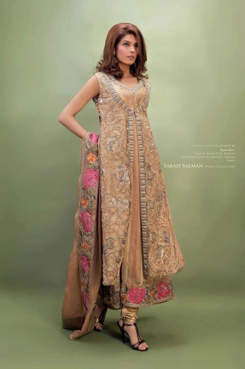 Sarah Salman Embroidered Formal Wear 2012