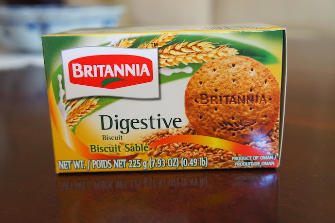 Three Kinds of Digestive Biscuits