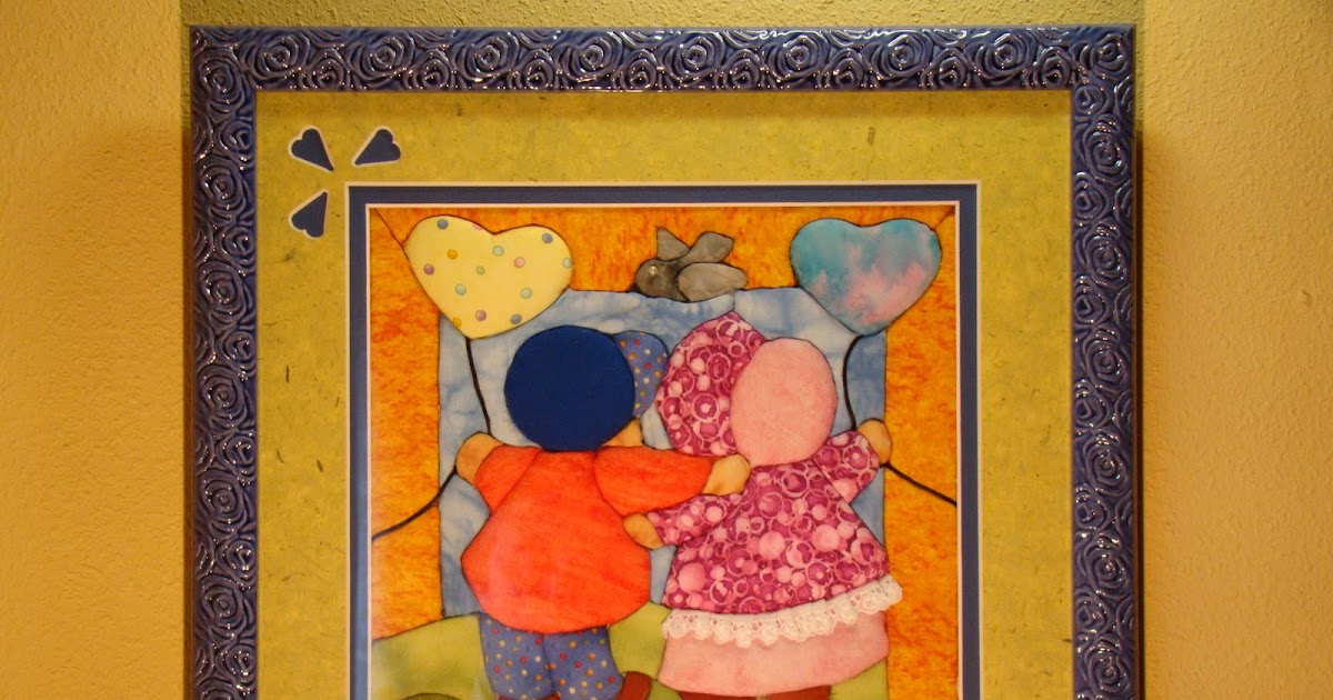 COSETELAS Patchwork: Cuadro de muñecas en Patchwork