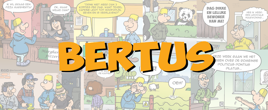 Bertus cartoons: Frustratie