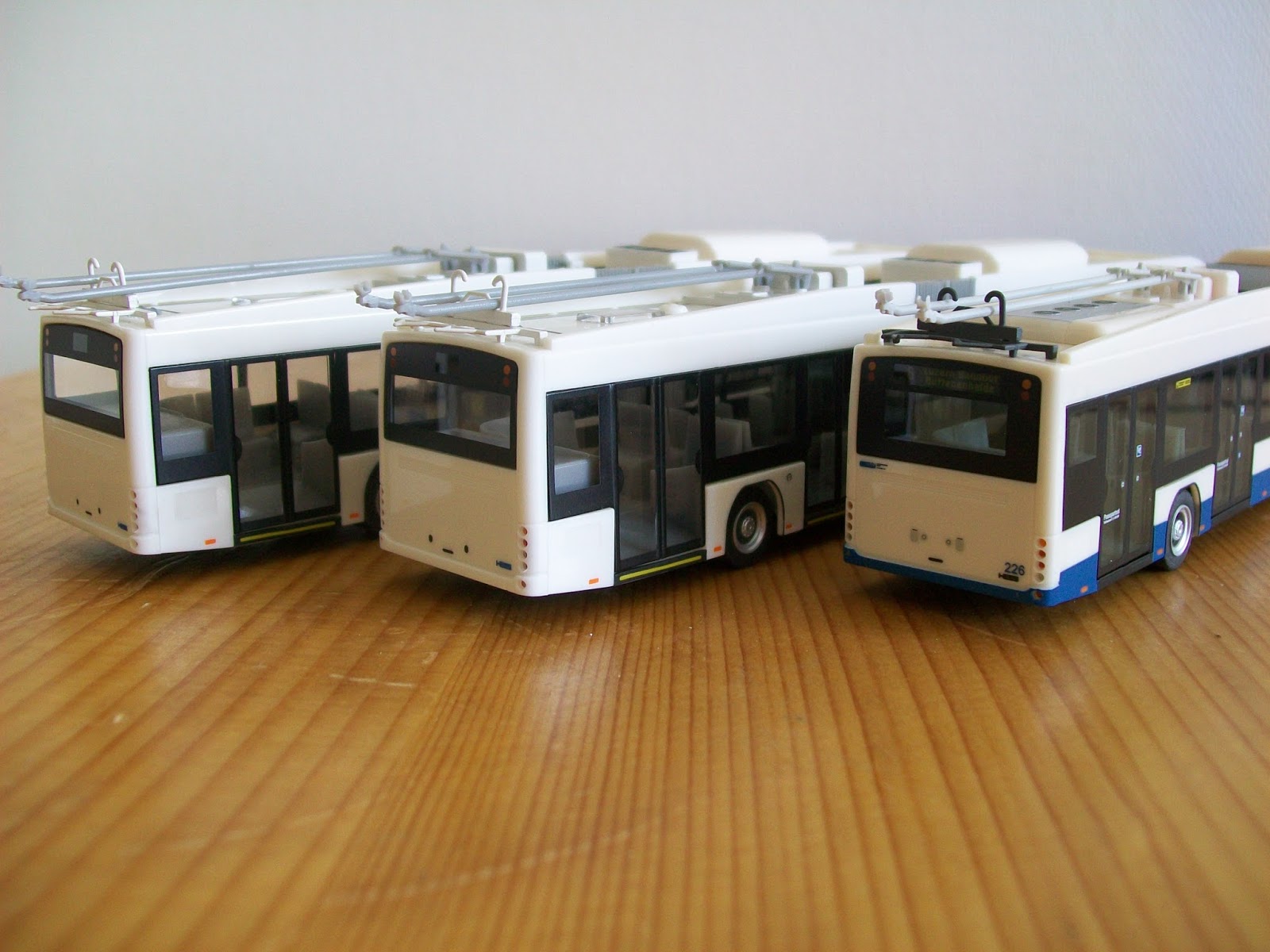 busamoi: Swiss Trolley HESS , 1/87 Motion & Emotion