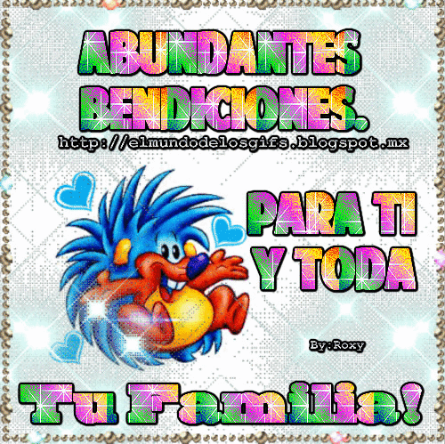 Postales Animadas De Bendiciones