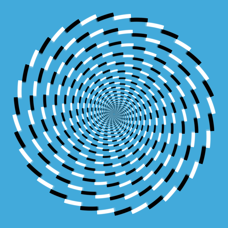 Thomas Whetnall Illustration: op art circles