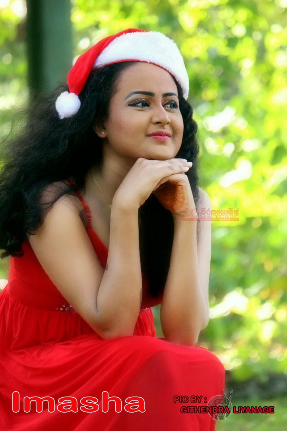 Imasha's Christmas Photoshoot