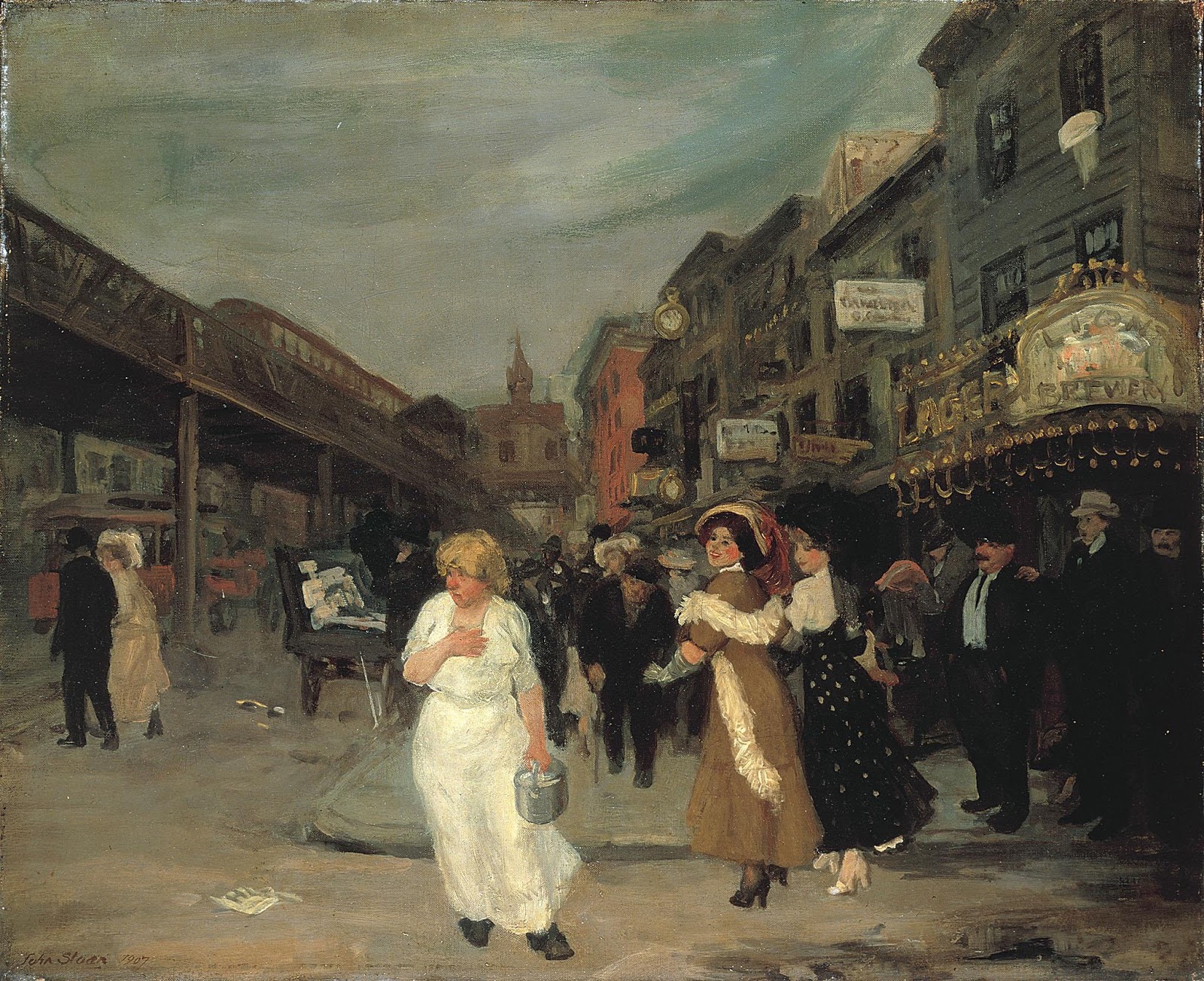 John Sloan | Genre painter | Ashcan School of Art | Tutt'Art@ | Pittura ...