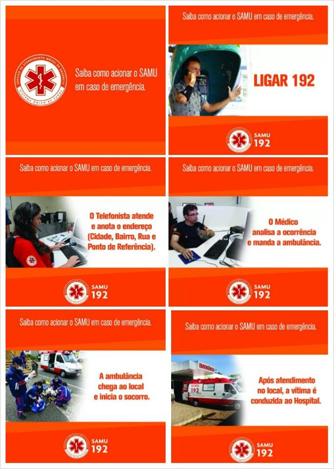 Jair Gomes : [segurança] Saiba como acionar o SAMU em caso de emergência
