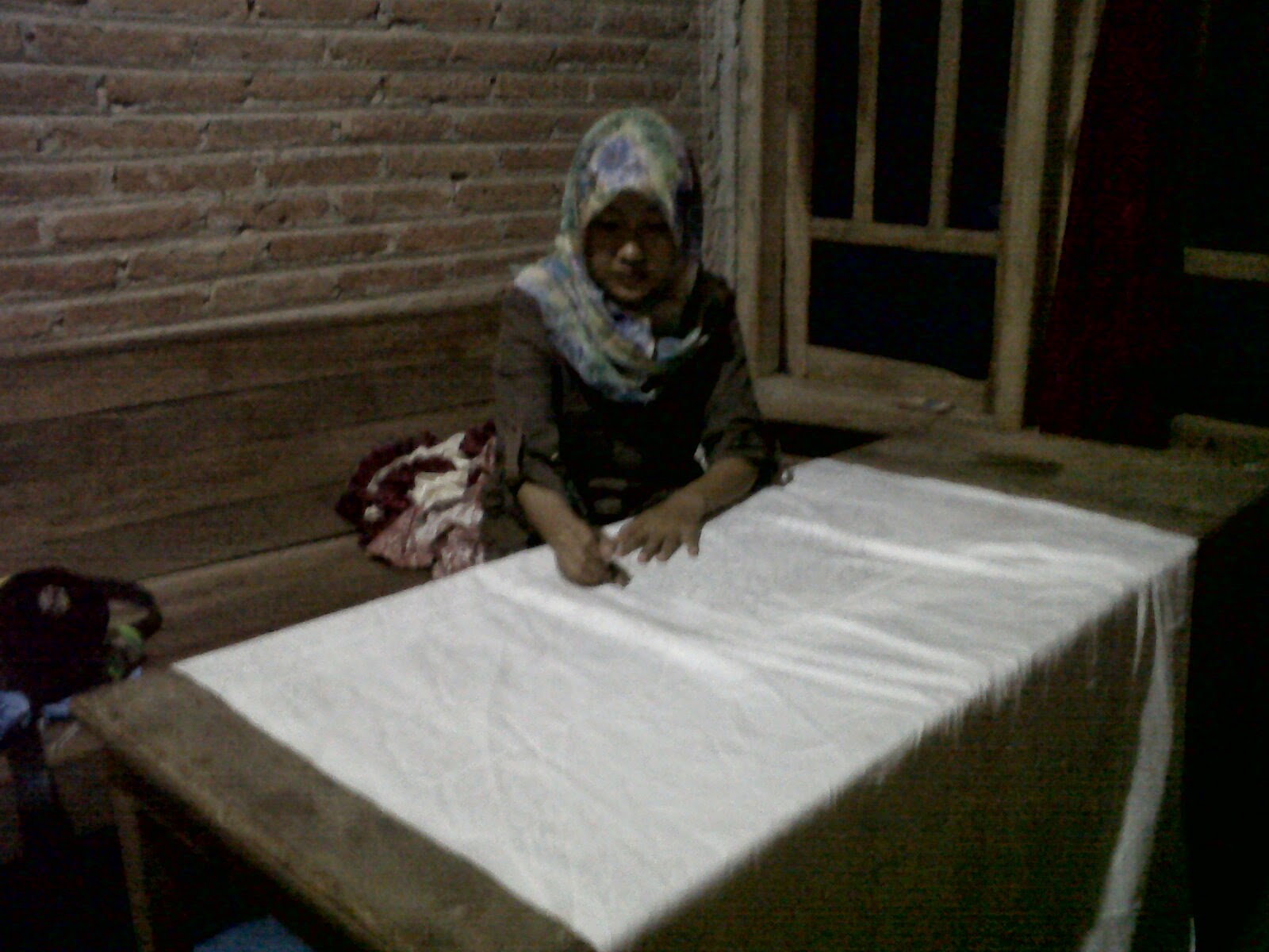 Mbak Sri: Step Pembuatan Slayer Batik