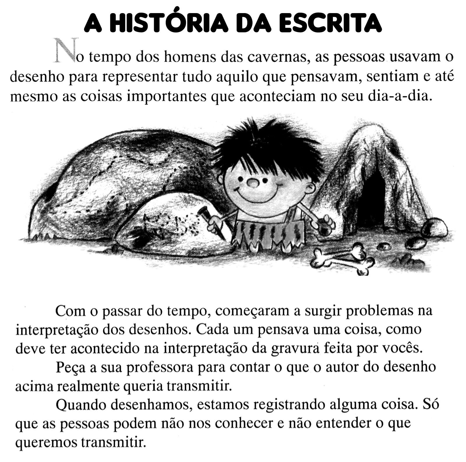♥Algo Tão Doce Educação♥: História da escrita