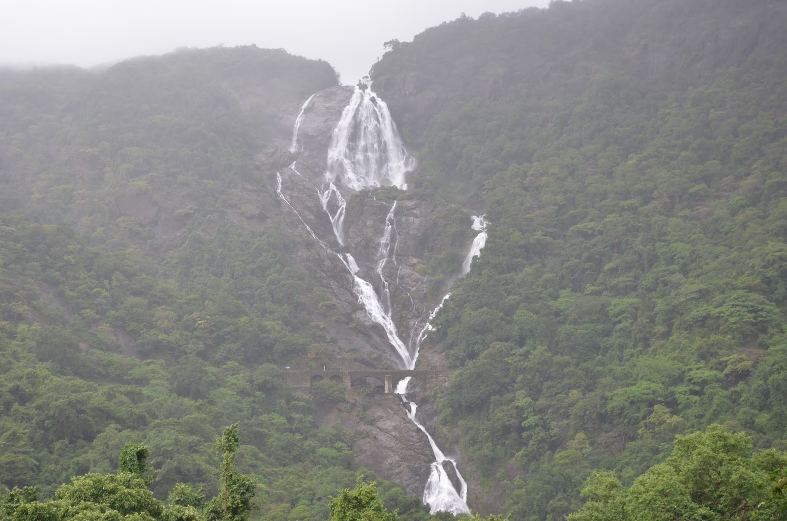 Dudhsagar Falls - An exhilarating rail trek in the picturesque Western ...