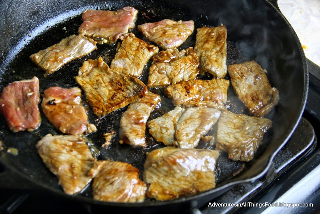 Adventures in all things food: Beef and Peppers over Rice Noodles