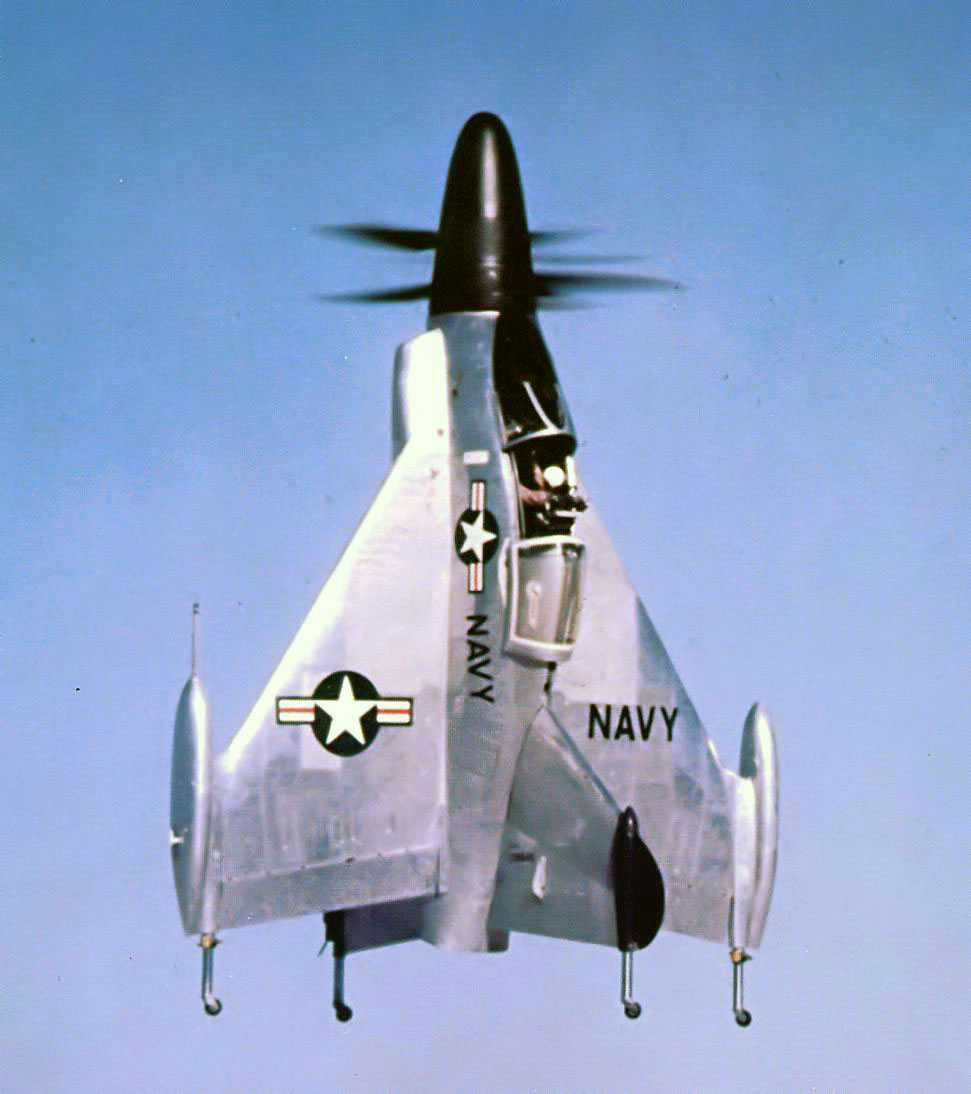 FDRA - Fuerza Aérea: Caza VTOL: Convair XFY-1 Pogo