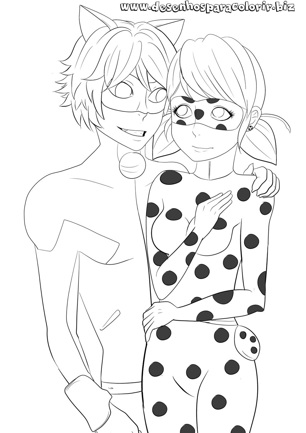Desenhos Para Colorir 24 Desenhos Miraculous Ladybug Para Colorir