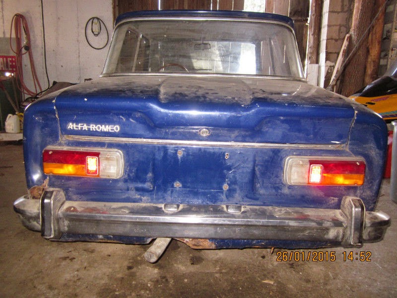 1k: Blue and Rust: 1967 Alfa Romeo Giulia Sedan - DailyTurismo