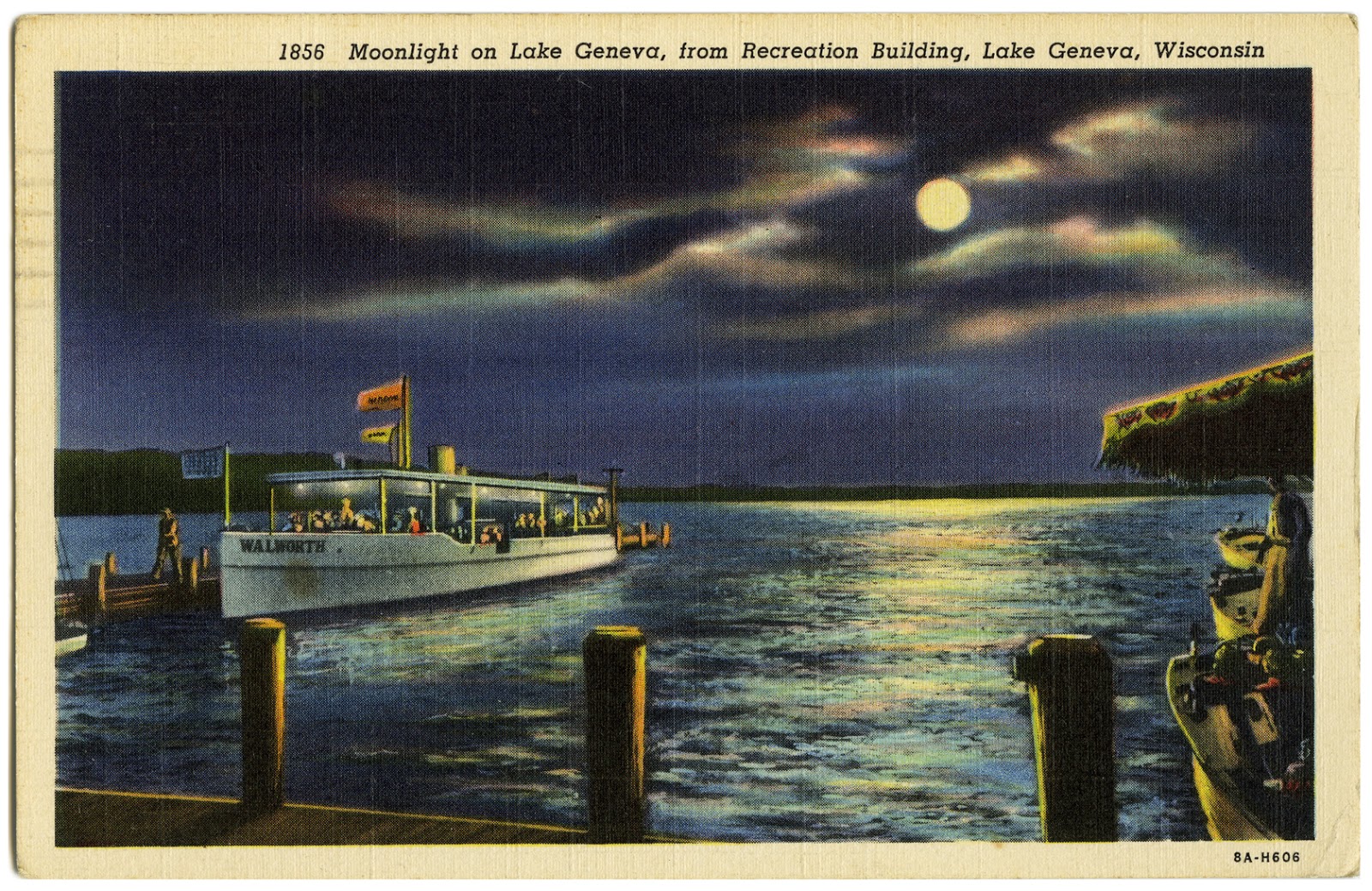 The Wisconsin Project: Moonlight on Lake Michigan, Manitowoc, WI