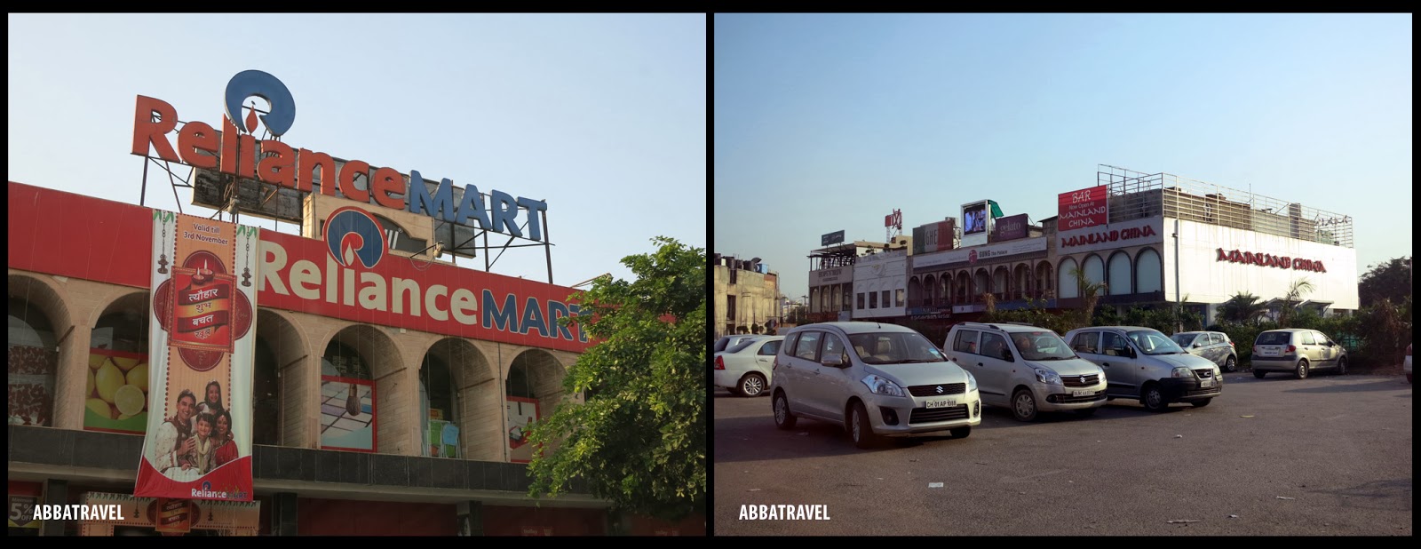 ABBATravel: India - Delhi, To Do (Ambience Mall, Reliance Mall)