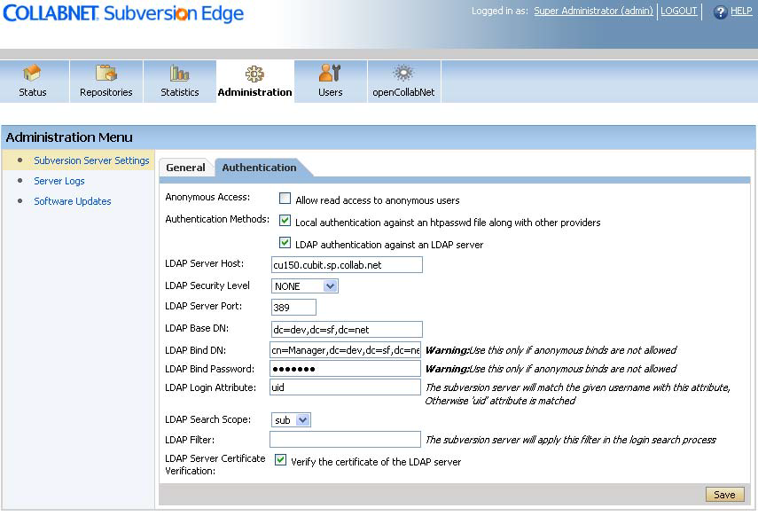 Find4Get: Install and Configure CollabNet Subversion Edge on Windows