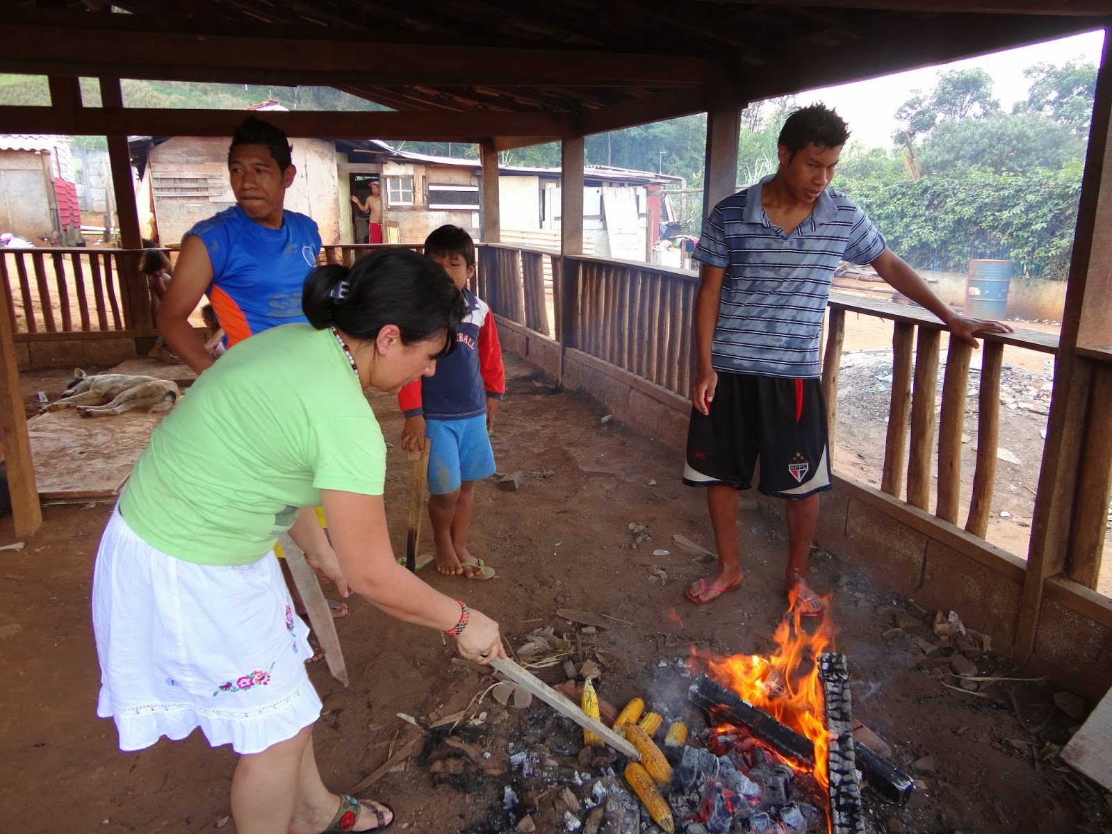 CECI Jaraguá: comida tradiconal guarani 04/12/2013