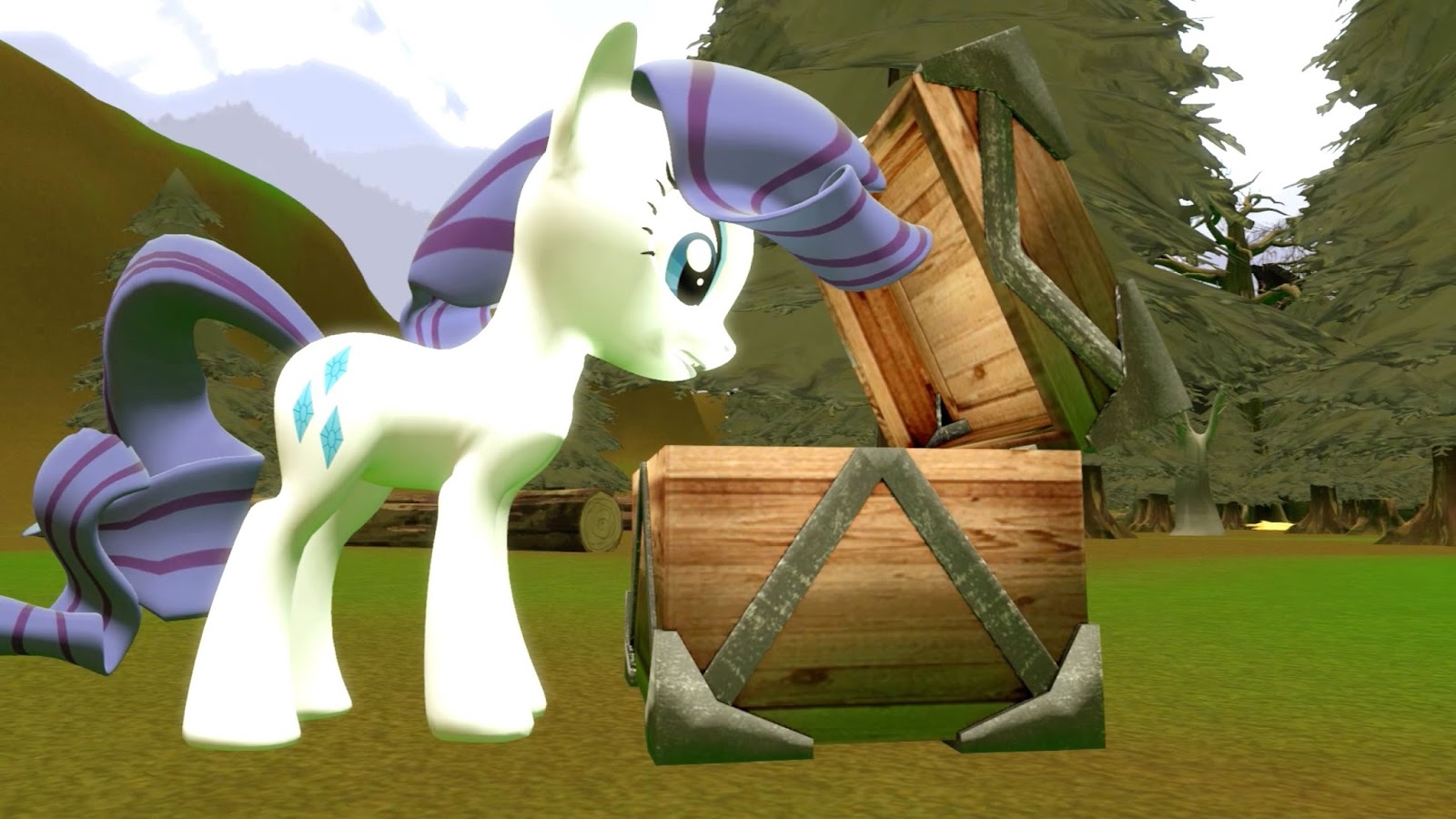 Equestria Daily - MLP Stuff!: Cursed Pony Magic: Rarity