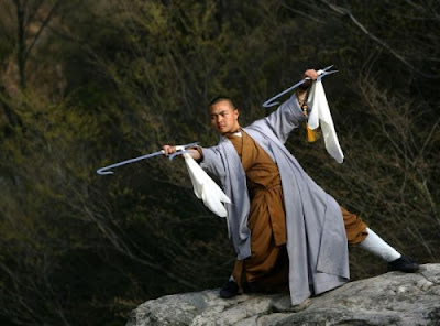 Stock Photo: Kung Fu Masters