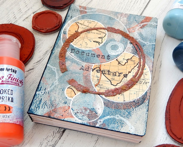 PaperArtsy: 2019 #5 Maps & Plans: Adventure Notebook with ESA {by Jenny ...