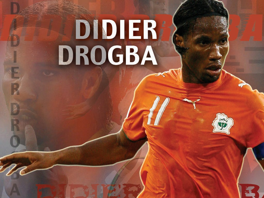 sports celebrity picture: Didier Drogba Ivorian footballer