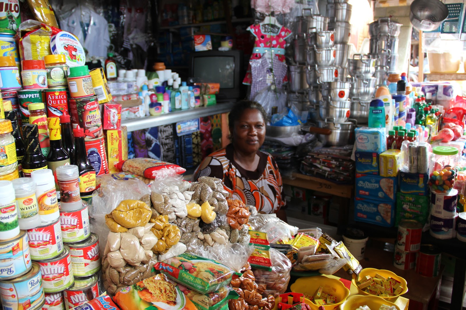 CSU in Ghana 2013: To Market, To Market: July 10, 2013