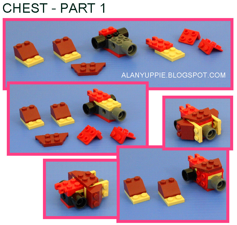 Alanyuppie's LEGO Transformers: Instructions for LEGO 6914 T-rex Mecha ...
