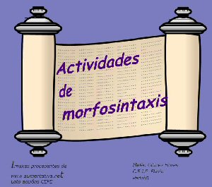 Lengua Española: Universo Comunicativo: Morfosintaxis I - Capítulo 1 ...