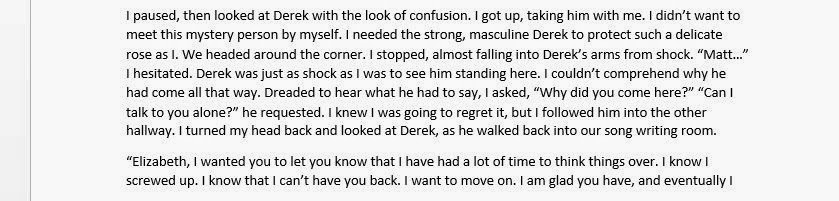 My Writing Obsession