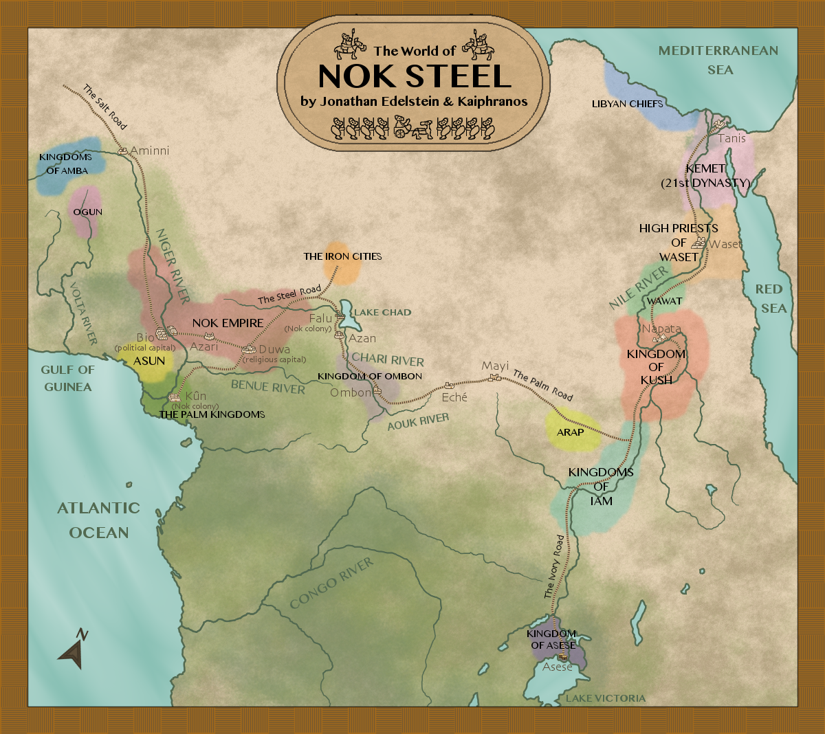 Nok Steel: A Map of the Month Timeline | Page 7 | alternatehistory.com
