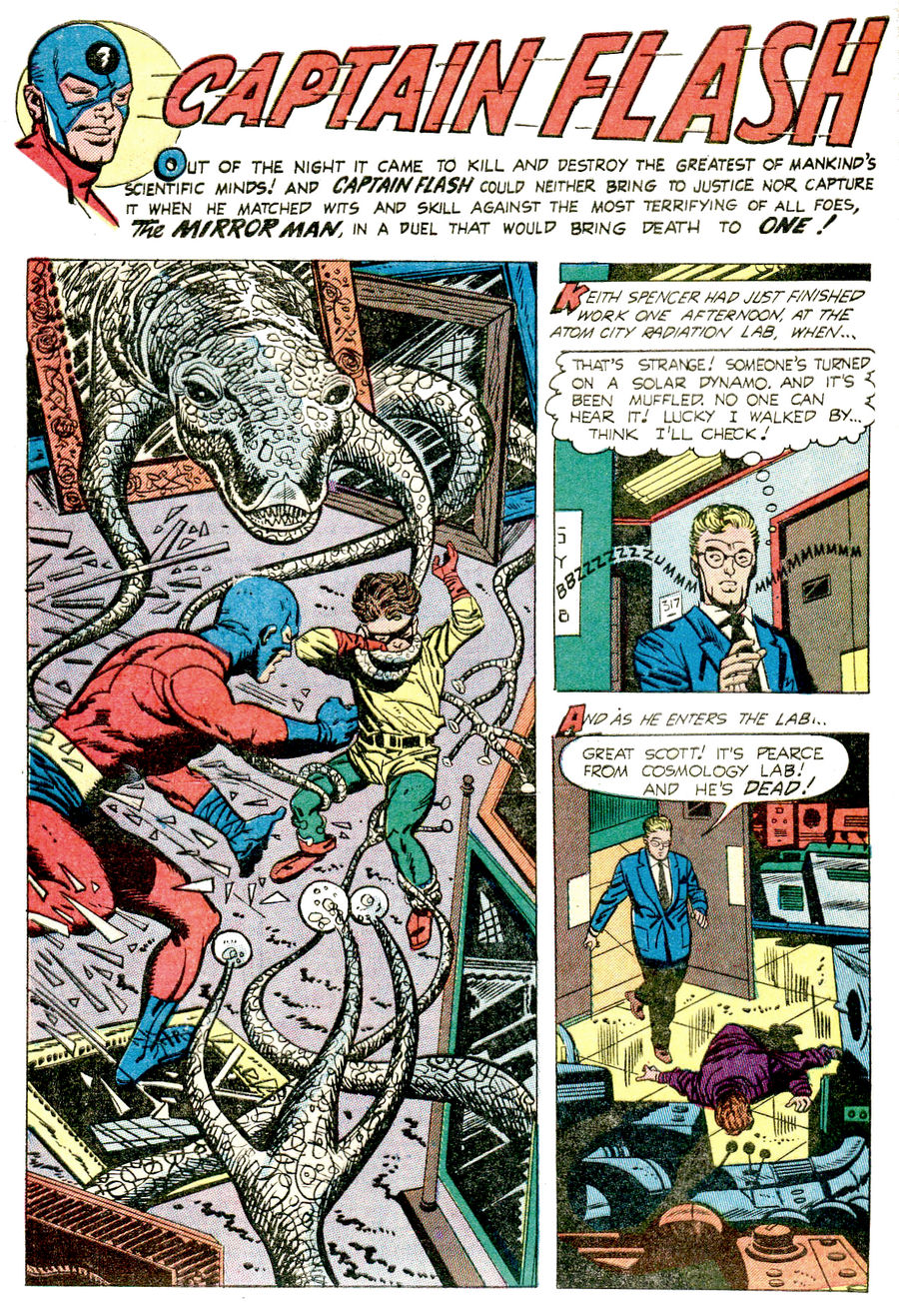Pappy's Golden Age Comics Blogzine: Number 2172: Captain Flash and the ...
