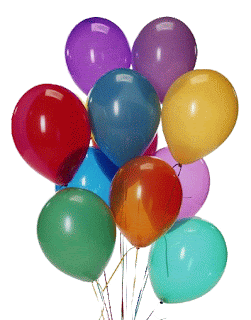 Bolas de Festa - Cia dos Gifs