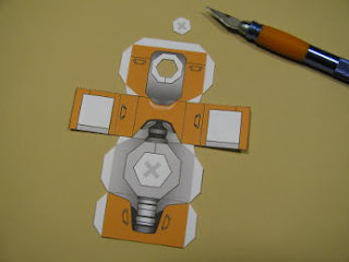 Paper Poseables: Microbot UPGRADE!
