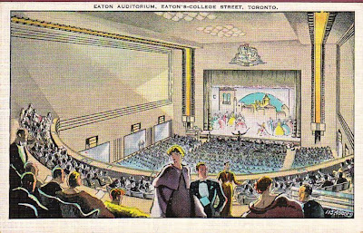 lost toronto: Eaton's College Store/The Carlu