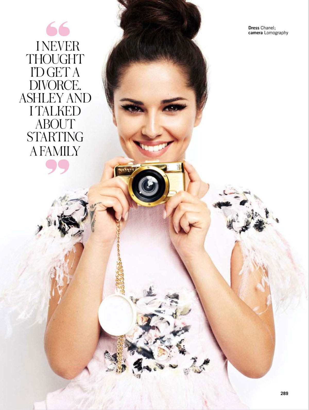 Cheryl Cole Covers Glamour UK December 2012. - celebstalk