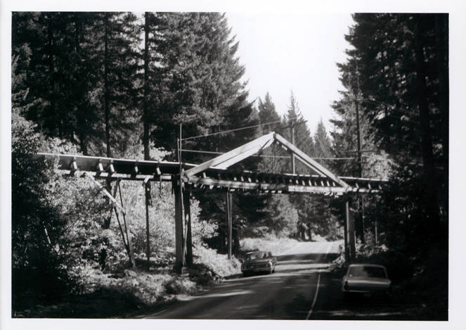 The Broughton Lumber Flume