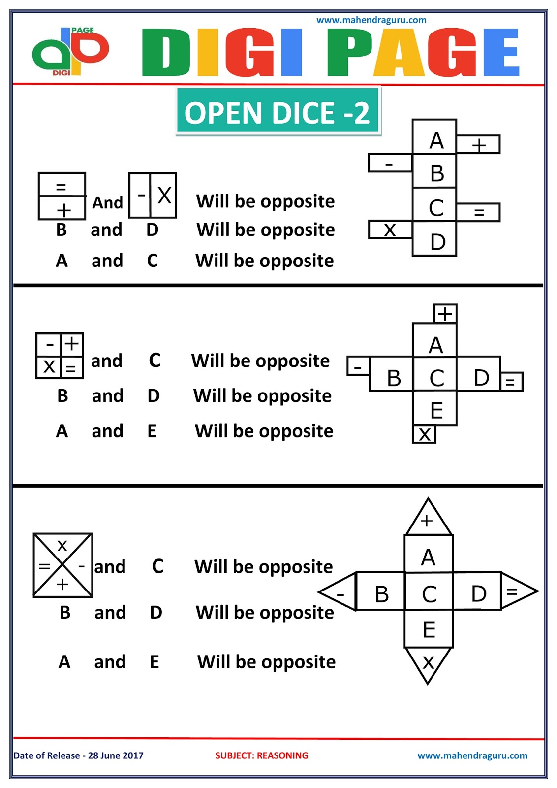 DP | OPEN DICE 2 | 28 - JUNE - 17