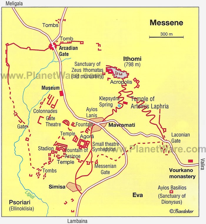 Megas Alexandros: Messene (Greece) founded by Epaminondas