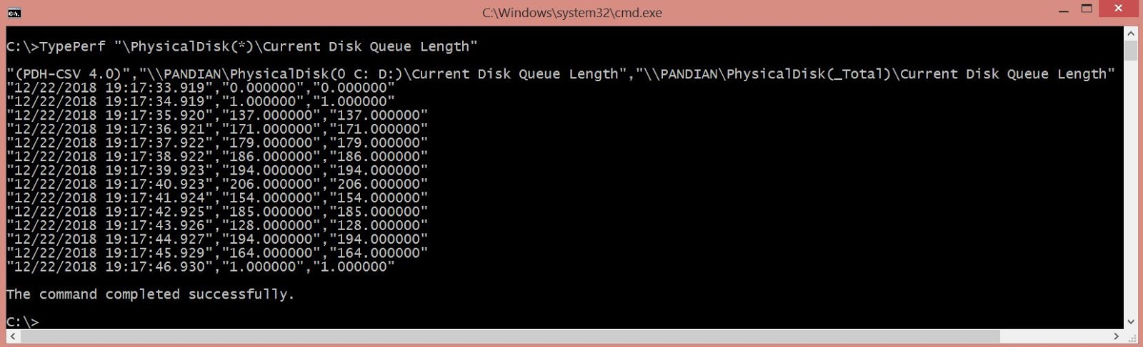 SQL Server Buddy: TypePerf - Command-Line Tool