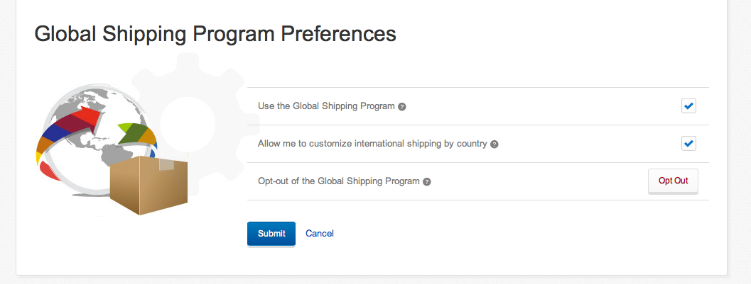 Third Hand Shoppe: How to Customize Global Shipping Program