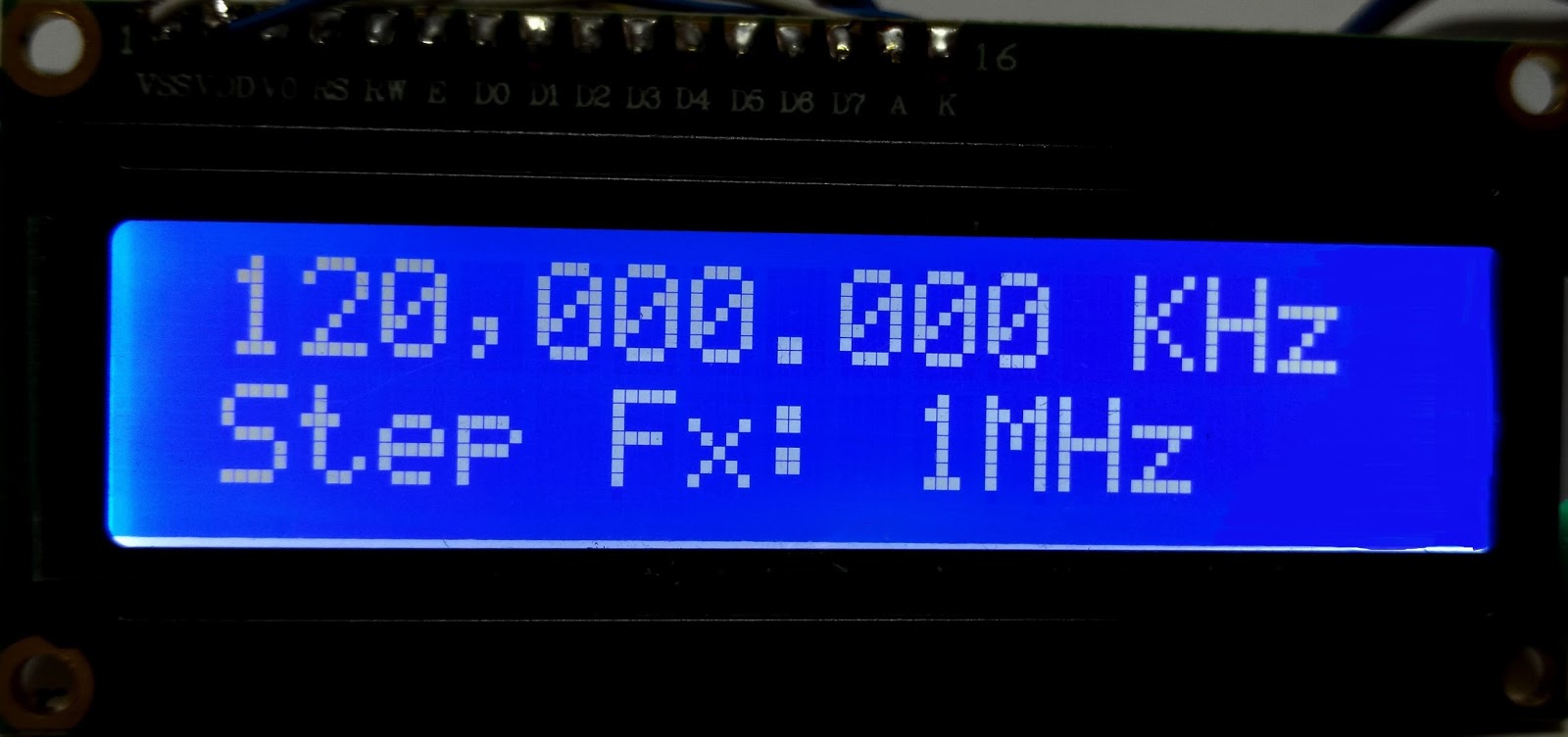 YO2LDK: RF Generator cu Arduino si modul Adafruit SI5351 2.5kHz - 200Mhz