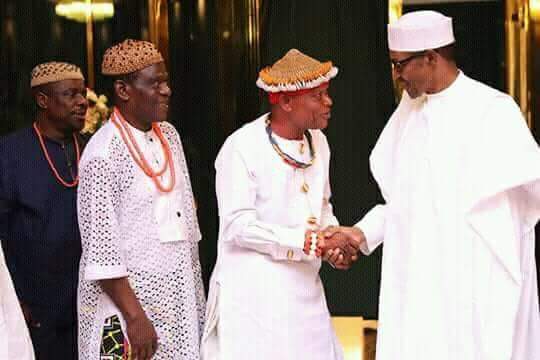 BREAKING : Details Of Obol Lopon of Ugep meeting with Buhari revealed ...