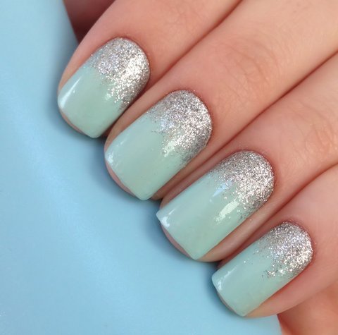 That Beauty Secret: Mani-Monday: Mint Sparkle