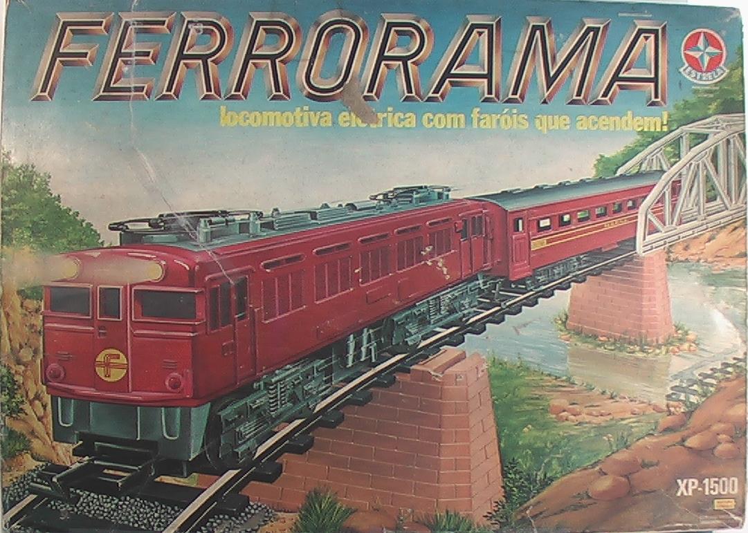 KIRINILAS BRINQUEDOS ANTIGOS: FERRORAMA XP 1500 ANOS 80!